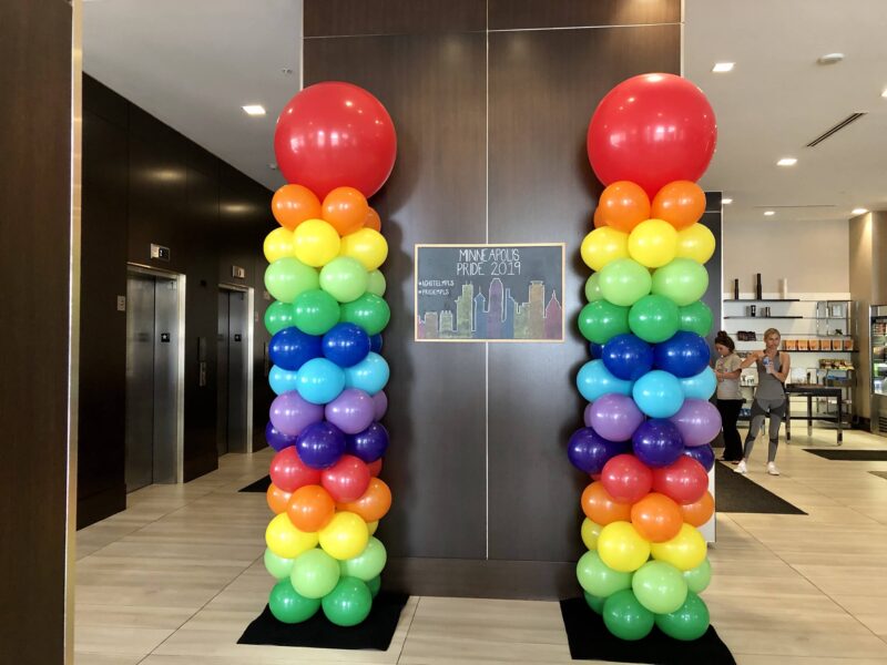 Balloon Columns | Balloon Decor | Balloon Artistry By Mandana