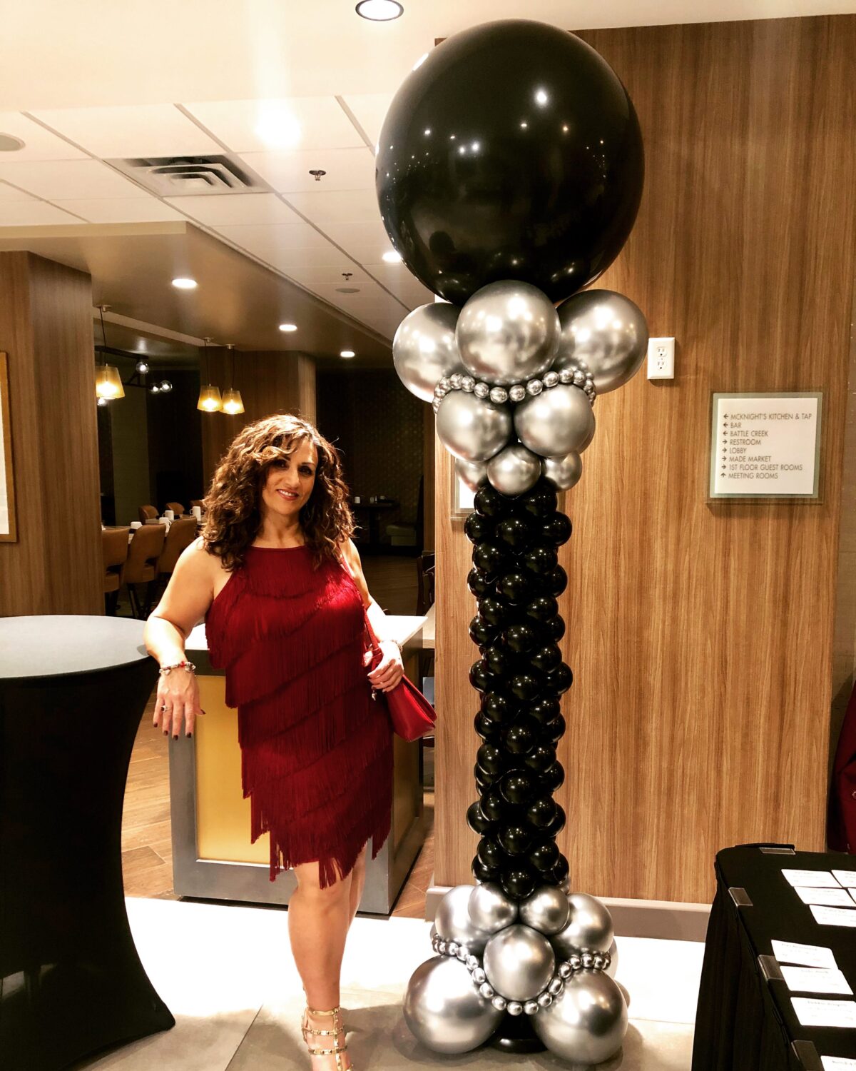 Balloon Columns | Balloon Decor | Balloon Artistry By Mandana